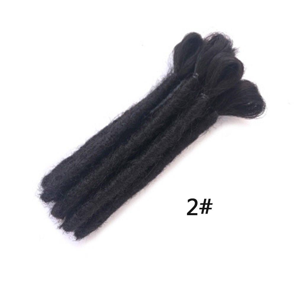 6 Inches Short Handmade Dreadlocks Extensions For men 12 roots/Pack ...